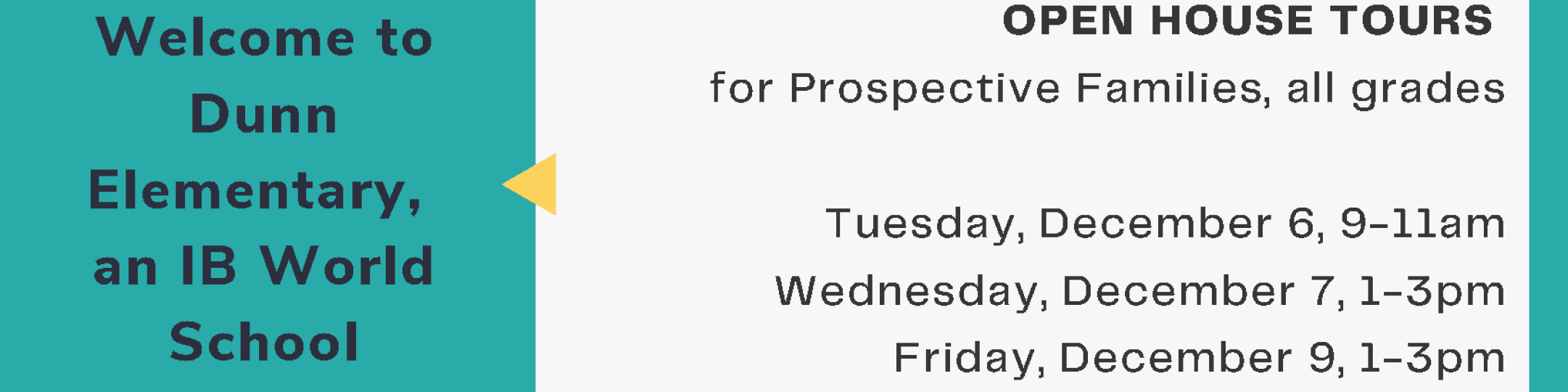 Important Information | Dunn Elementary